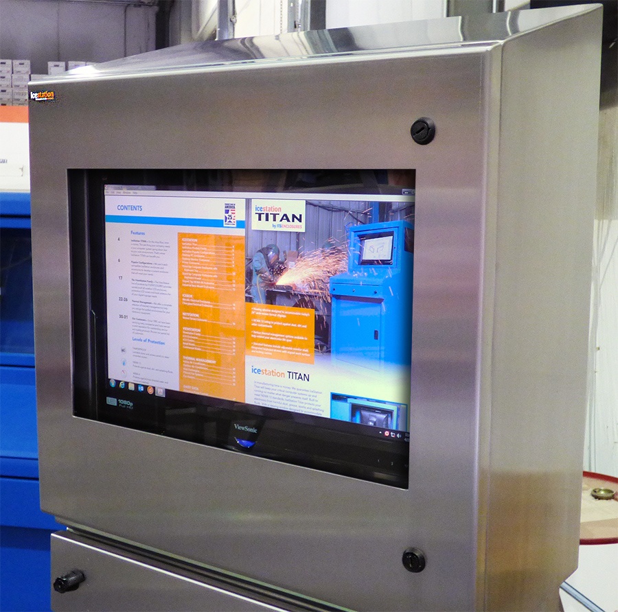 Product Spotlight: Industrial Flat Panel Monitor Enclosures